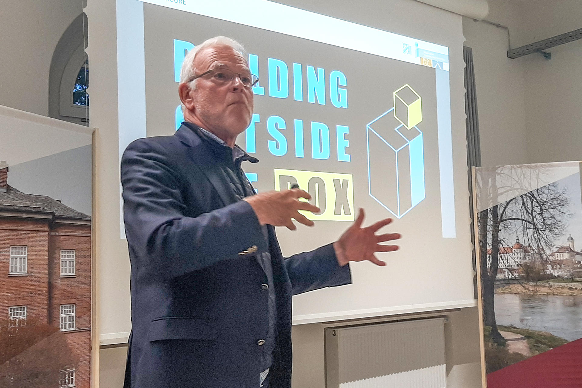 Eröffnung der Vorlesungsreihe „Nachhaltigkeit im Bauwesen“ mit Prof. Dr ...