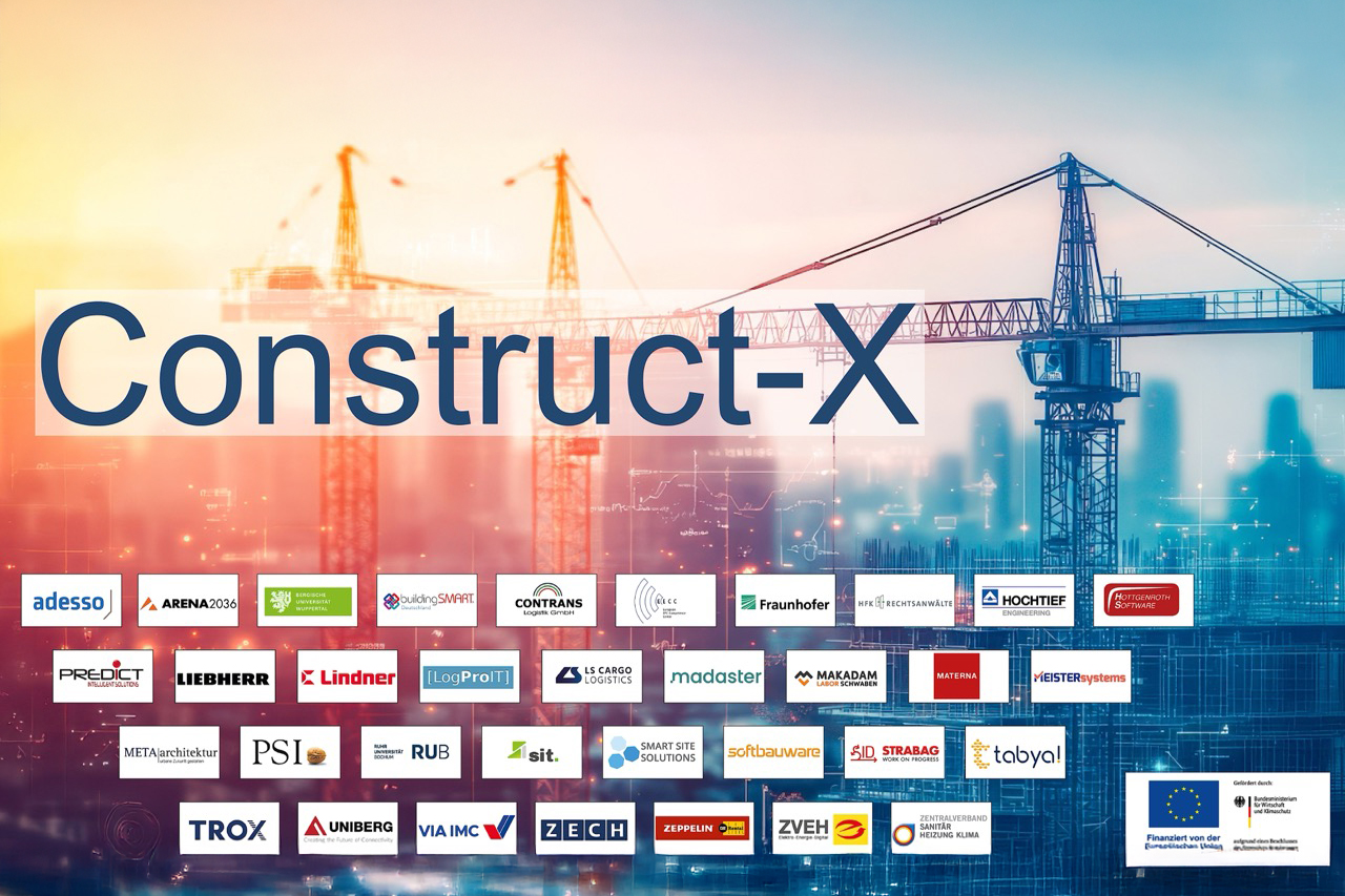 Forschungsprojekt Construct-X läutet neue Phase der Digitalisierung des Bauwesens ein